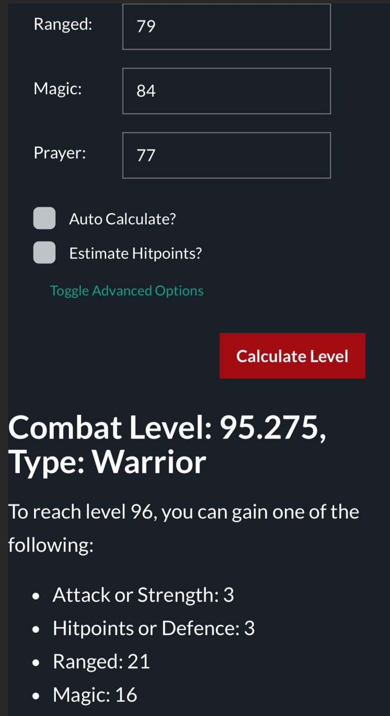 OSRS Combat Calculator: Find Your Exact Combat Level - Aboutbiography