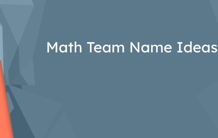 650+ Math Team Name Ideas for Groups, Clubs, and Teams - Aboutbiography