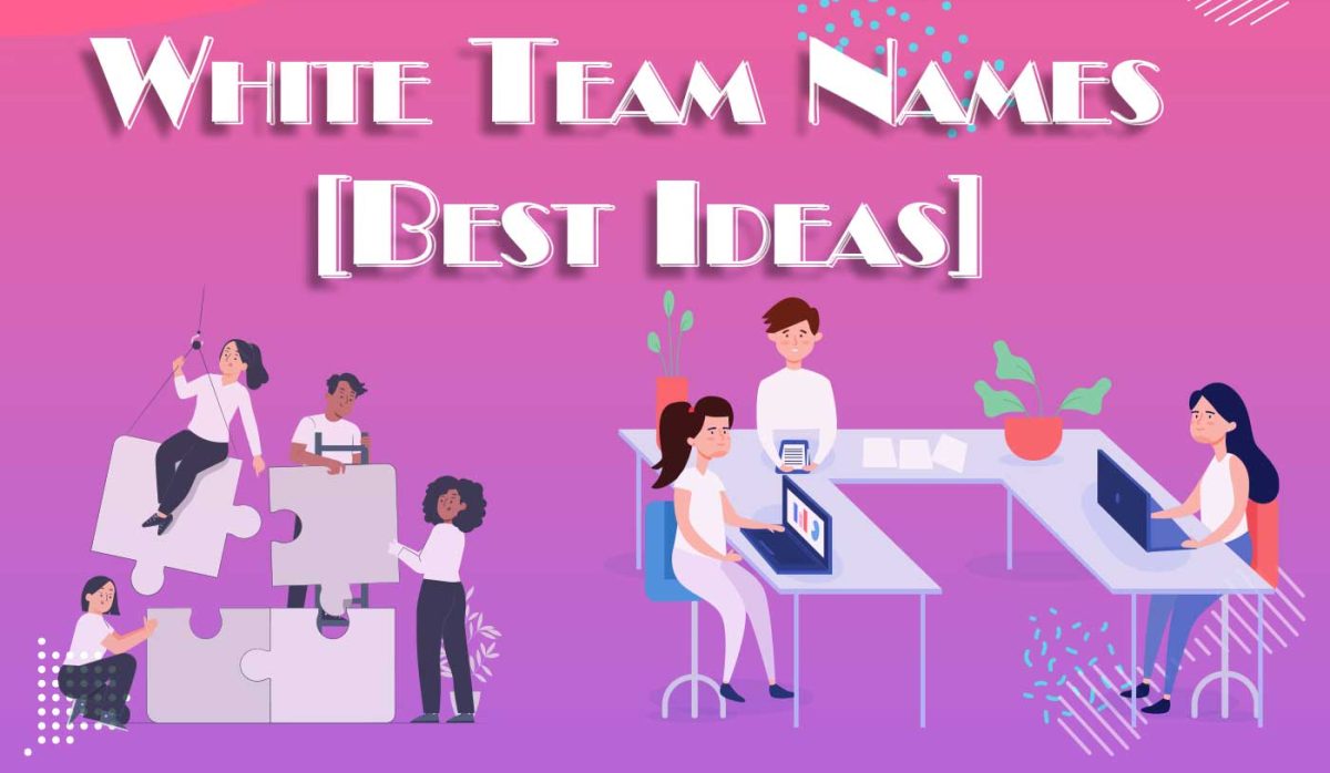 White Team Names: 244+ Best Options for Your Squad - Aboutbiography